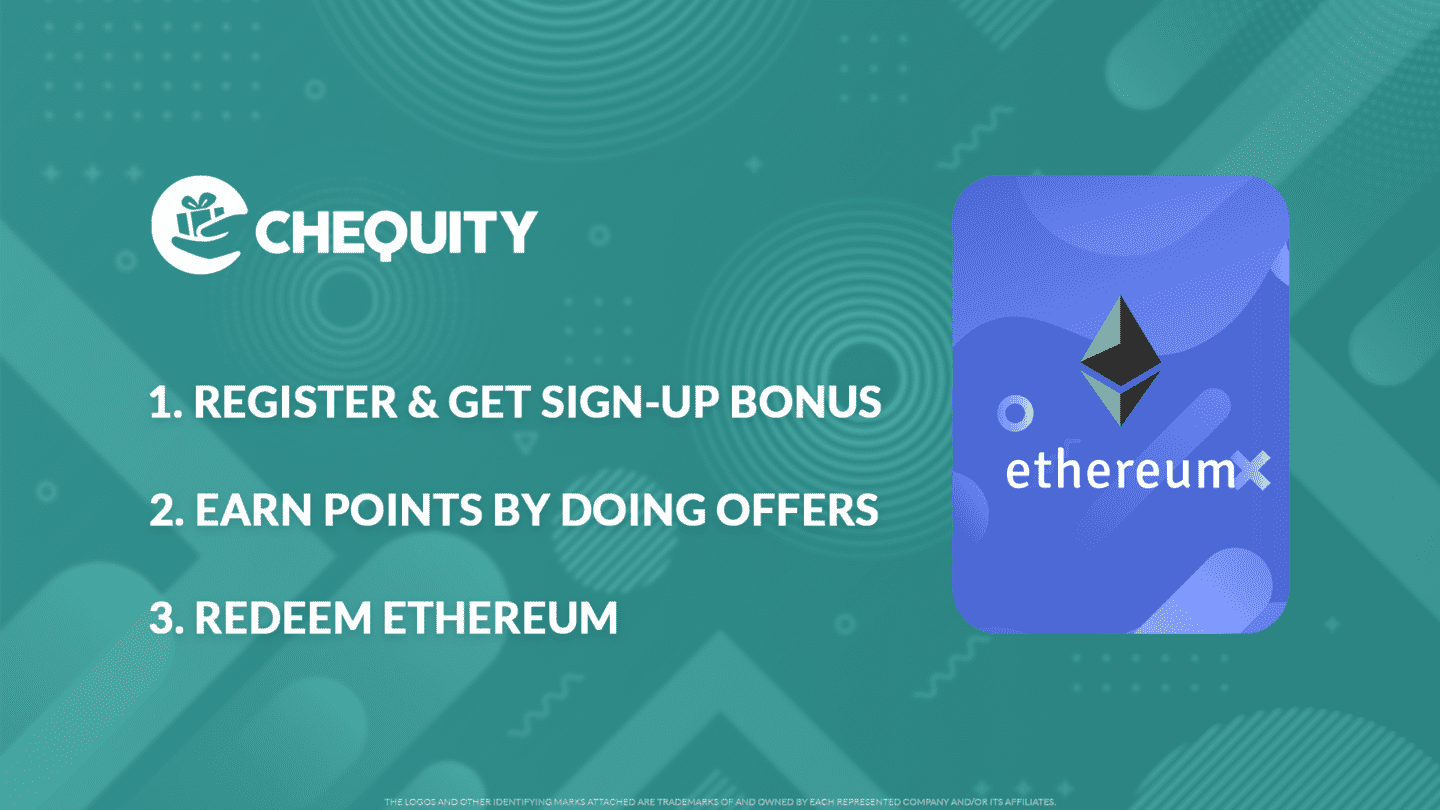 Chequity - Earn Free Ethereum