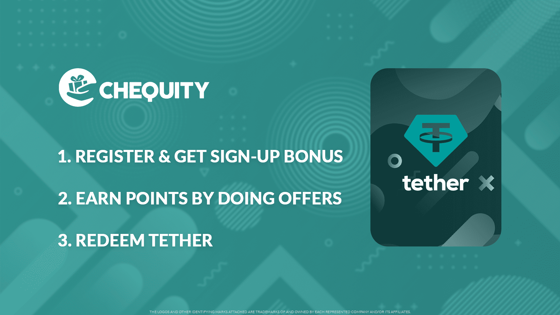 Chequity - Earn Free Tether